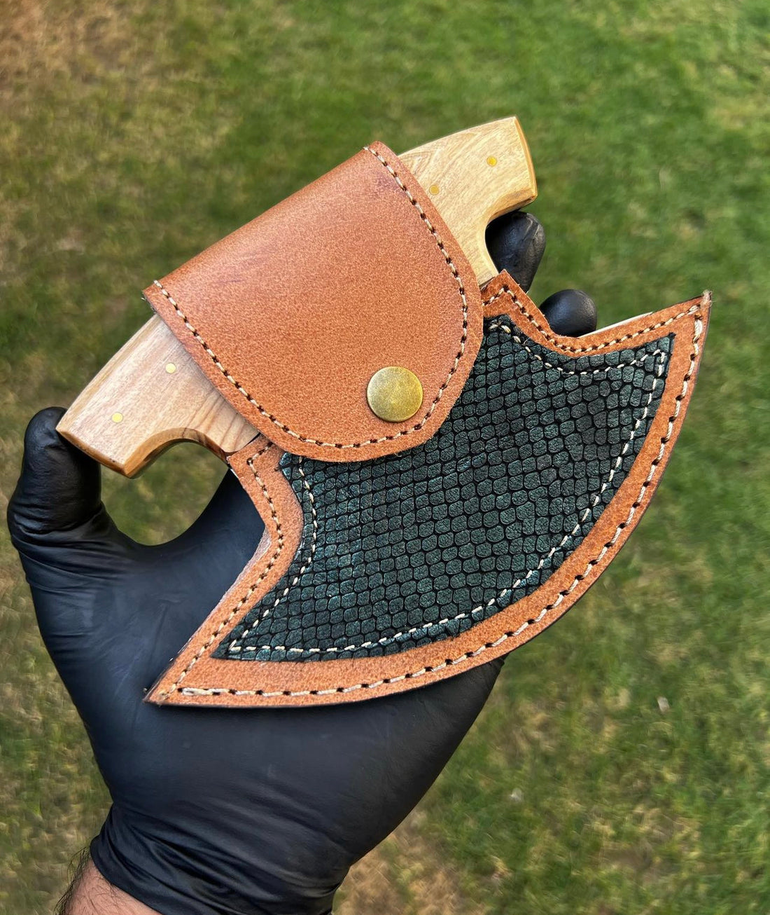 Unique Custom Made J2 Steel Ulu Knife – cskforged